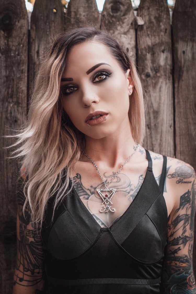 Red Ruby sigil | Alloy Zinc Necklaces | Forbidden Alchemy – forbidden ...